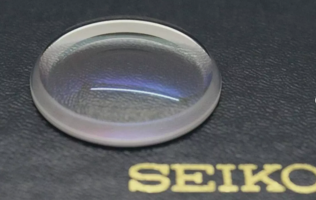 Sapphirel Glass Crystal Seiko 6119-7180 6119-7183 Low Dome W Blue AR C ...